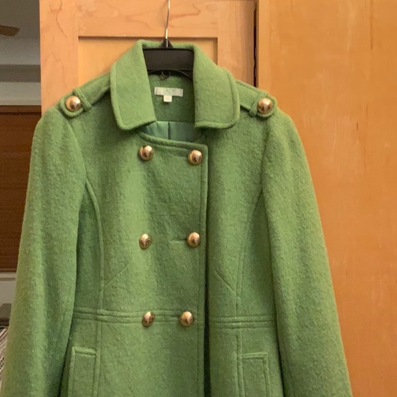 Jade | Jackets & Coats | Vintage Green Pea Coat | Poshmark